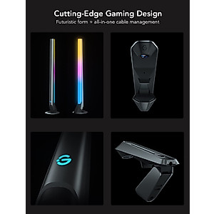 Govee LED Strip Lights(55'') & Gaming Light Bars(17'') with Camera, Smart DreamView G1 Pro Gaming Lights for 24"-32" PC with Color-Match Video, Music Sync & 42 Scene Modes Specially Built for Gamers