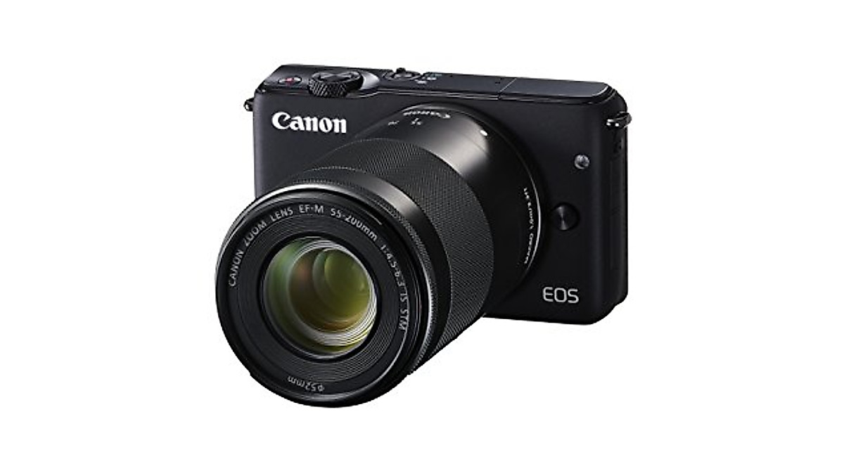 Canon EOS M10 Mirrorless Camera Kit | Dual Lenses, Wi-Fi