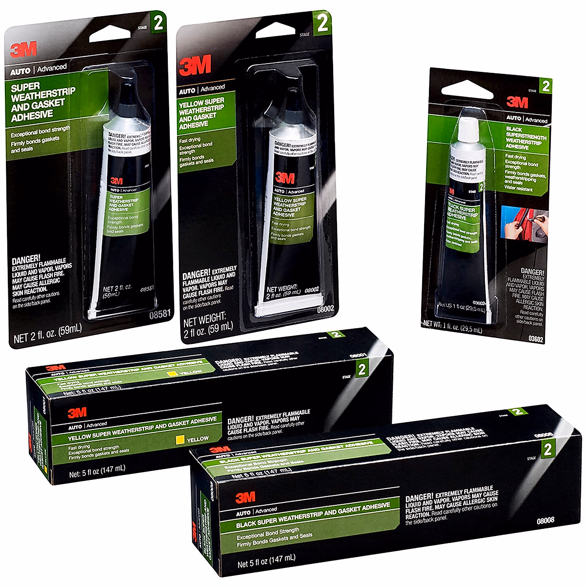 3M Plastic Emblem and Trim Adhesive, 03601, 1 fl oz