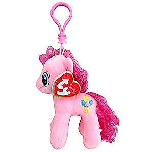 Pinkie Pie TY Beanie Plush Clip Keychain