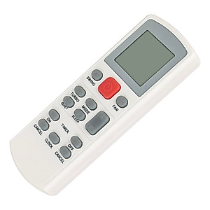 WINFLIKE IR Remote Control Replace for Daikin FTXN25L FTXN50L FTXN60L Air Conditioner EDGS02 APGS02 APGS02-I ECGS02 RS25JEV1K (Cooling and Warm)