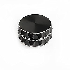 HOMVIDA Spice Grinder 2 Inch Portable Shredder with Magnetic Lid