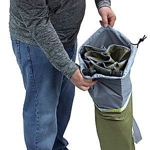 GCI Outdoor Pod Rocker Outdoor Rocking Chair with SunShade Canopy