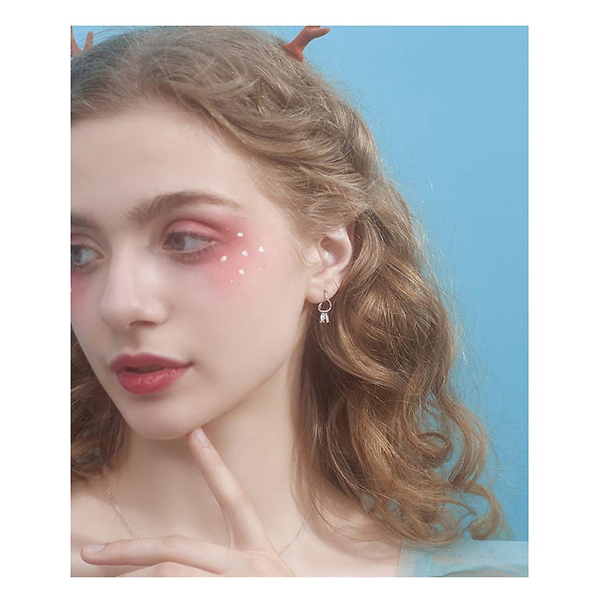 Sterling Silver Fish Hook Earrings for Women Girls 925 Dangle Stud Tiny Cute 3 Fishes Fishing Tassel Drop Hypoallergenic Micro Black CZ Eye Dainty Funny Jewelry Gifts