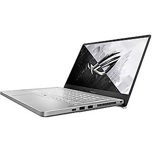 Asus 2022 Newest - ROG Zephyrus 14'' FHD 144Hz Gaming Laptop - AMD Ryzen 7 5800HS - NVIDIA GeForce RTX 3060 - Moonlight White w/Mouse Pad (40GB RAM|2TB PCIe SSD)