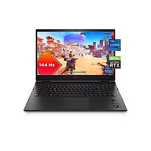 HP OMEN 17-inch Laptop, Intel Core i7-12700H, NVIDIA GeForce RTX 3060, 32 GB RAM, 2TB SSD, Windows 11 Home (17-ck1010nr, Shadow Black Aluminum)