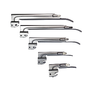 Warp United Veterinary SMT-II Laryngoscope Set with 5 Blades 75-210 mm for Animals
