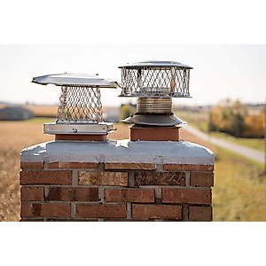 MasonryDefender Chimney Crown Sealer - Brushable Sealant Fixes Cracked Chimney Tops & Prevents Chimney Leaks