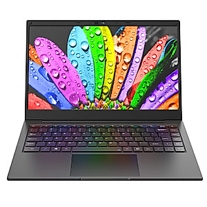 AWOW 14.0" FHD Laptop Computer Intel Core i5-8279U Processor (up to 4.1 GHz) 16GB DDR4 RAM 512GB SSD Ultra Slim, Notebook Computer with Lens Anti-Peep Design, Webcam, WiFi, and Bluetooth 5.1
