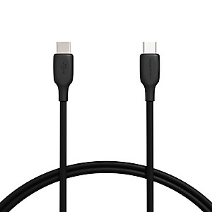 Amazon Basics USB-C to Micro USB 2.0 Fast Charging Cable, 480Mbps Transfer Speed, USB-IF Certified, 3 Foot, Black