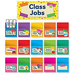 Tape It Up! Class Jobs Bulletin Board