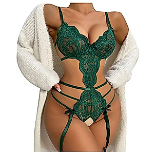 Silky Satin Nightgown for Women 2t Zipper Pajamas Lace Lengerie Nightwear Warm Pyjamas Girls Summer Pajamas Green