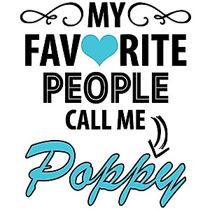 CafePress My Favorite People Call Me Poppy Mugs Ceramic Coffee Mug, Tea Cup 11 oz