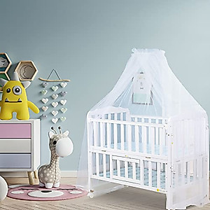 SH-RuiDu 1PC Crib Dome Net Baby Child Mosquito Net Newborn Foldable Mosquito Mesh Net