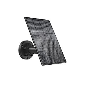 ZOSI Solar Panel Power Supply Only for ZOSI Security Wireless Rechargeable Battery Powered Camera C1pro & C306pro, IP66 Waterproof, 360° Adjustable Mounting Bracket, Non-Stop Charging
