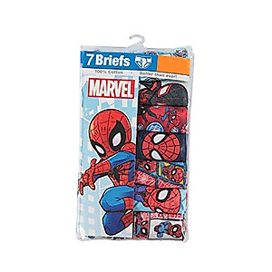 Spiderman boys Underwear Multipacks Briefs, Spiderman 7pk, 4T US