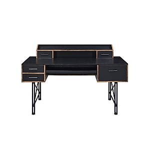 Acme Furniture Safea Writing Desk, Black
