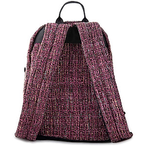 DIME BAGS Festy Bound Mini Hemp Backpack | Stylish Mini Backpack with Secret Pocket (Static Pink)