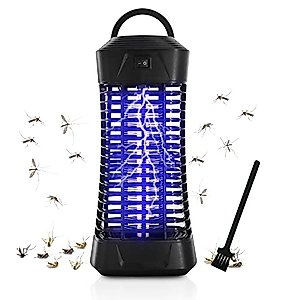 TULAER Bug Zapper Outdoor Indoor, Electric Mosquito Zapper, Fly Zapper - Bug Catcher, Insect Zapper for Home, Garden, Backyard