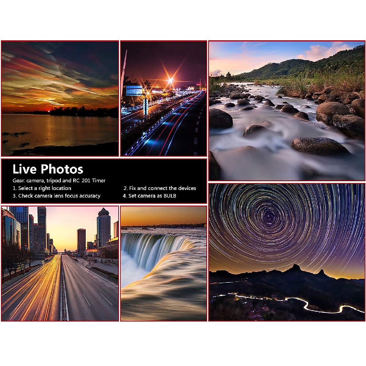 Remote Shutter Release Cable for Canon, Pixel RC-201 Shutter Release Cord for Canon Pentax Contax Sigma Cameras Replaces Canon RS-60E3