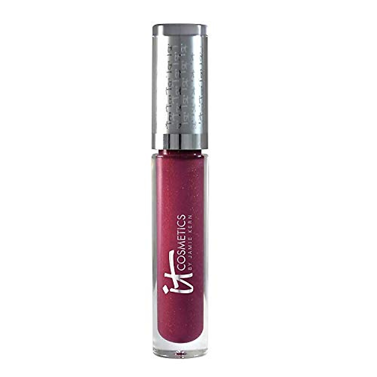 It Cosmetics Vitality Lip Flush Stain Hydrating Serum Gloss Stain, Wine Berry Flush, 0.11 oz / 3.40 ml