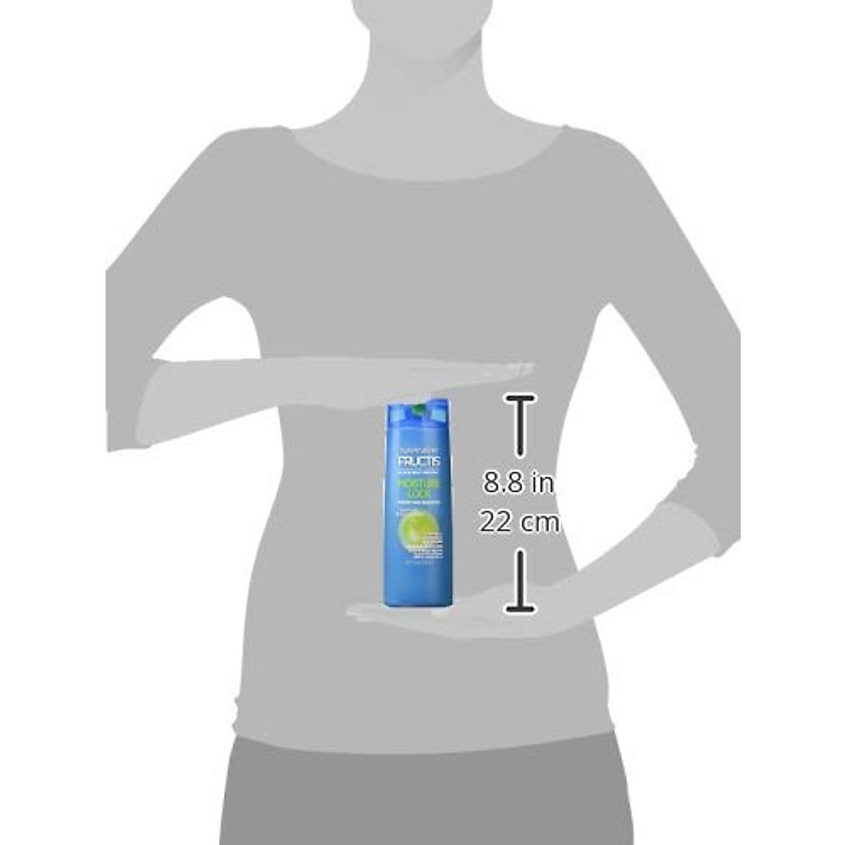 Garnier Hair Care Fructis Moisture Lock Shampoo, 12.5 Fluid Ounce