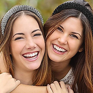 2 Pieces Set Rhinestone US Dollar Money Purse Party Evening Handbags Wedding Dinner Bag, Stack of Cash Clutch Purses,with Crystal Headbands (Grey)