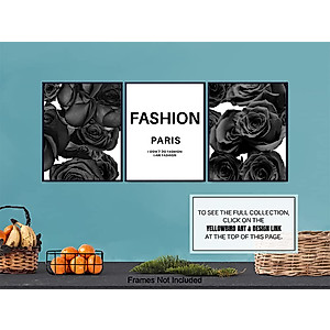 Glam Quote Set - Elegant Classy Contemporary Wall Art Decor print - Chic Luxury Couture Fashion Design Home Decor for Bedroom, Living room, Bathroom, Office - Gift for Woman, Fashionista