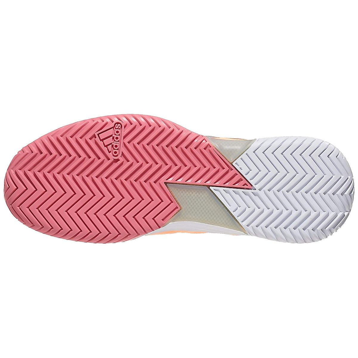 adidas Adizero Ubersonic 4 Acid Orange/Silver Metallic/Hazy Rose 5.5 B (M)