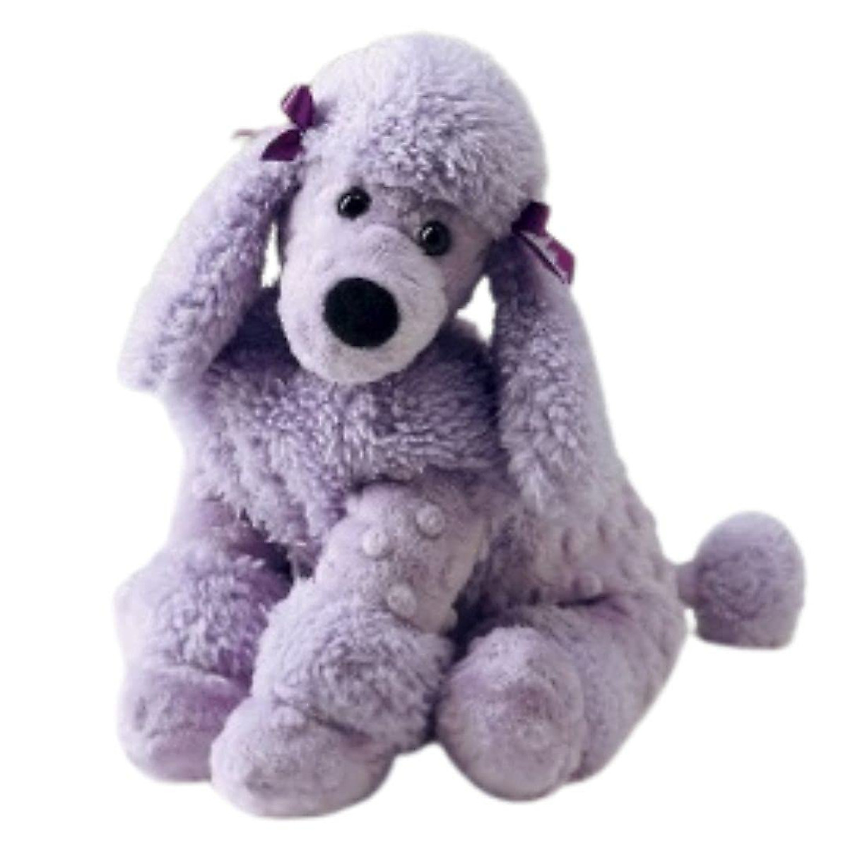 Sonoma Lavender Microwaveable Aromatherapy Stuffed Pillows, Plush Dog, Lavender Scented with Removable Washable Cover (Poodle)