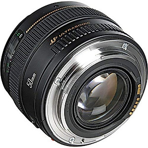 Canon EF 50mm f/1.4 USM Standard & Medium Telephoto Lens for Canon SLR Cameras - Fixed (Renewed)
