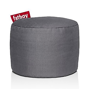 Fatboy Point Stonewashed Bean Bag, Grey, Large