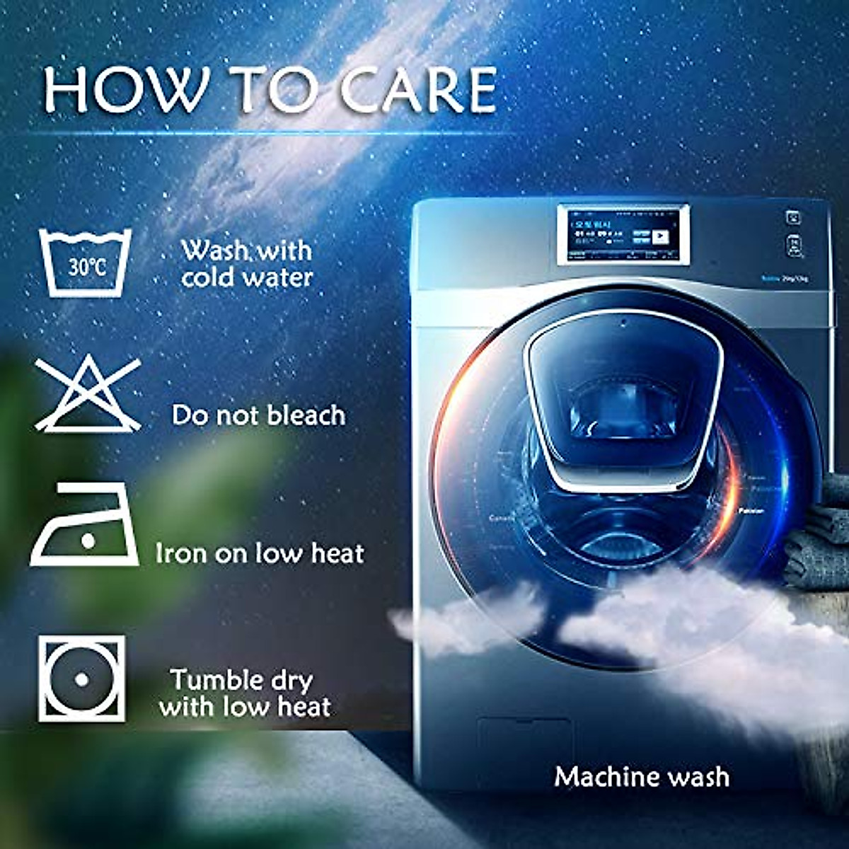 BGment Kids Blackout Curtains for Bedroom, Rod Pocket Room Darkening Curtains Decoration Thermal Insulation Window Drapes for Nursery, Children Room, 2 Panels, Each 42 x 63 Inch, Navy Blue