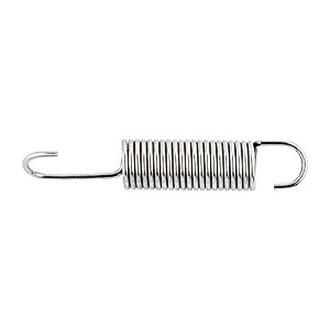 GNPADR 3-5/8" Stainless Steel Replacement Recliner Sofa Mechanism Tension Spring - Long Neck Hook