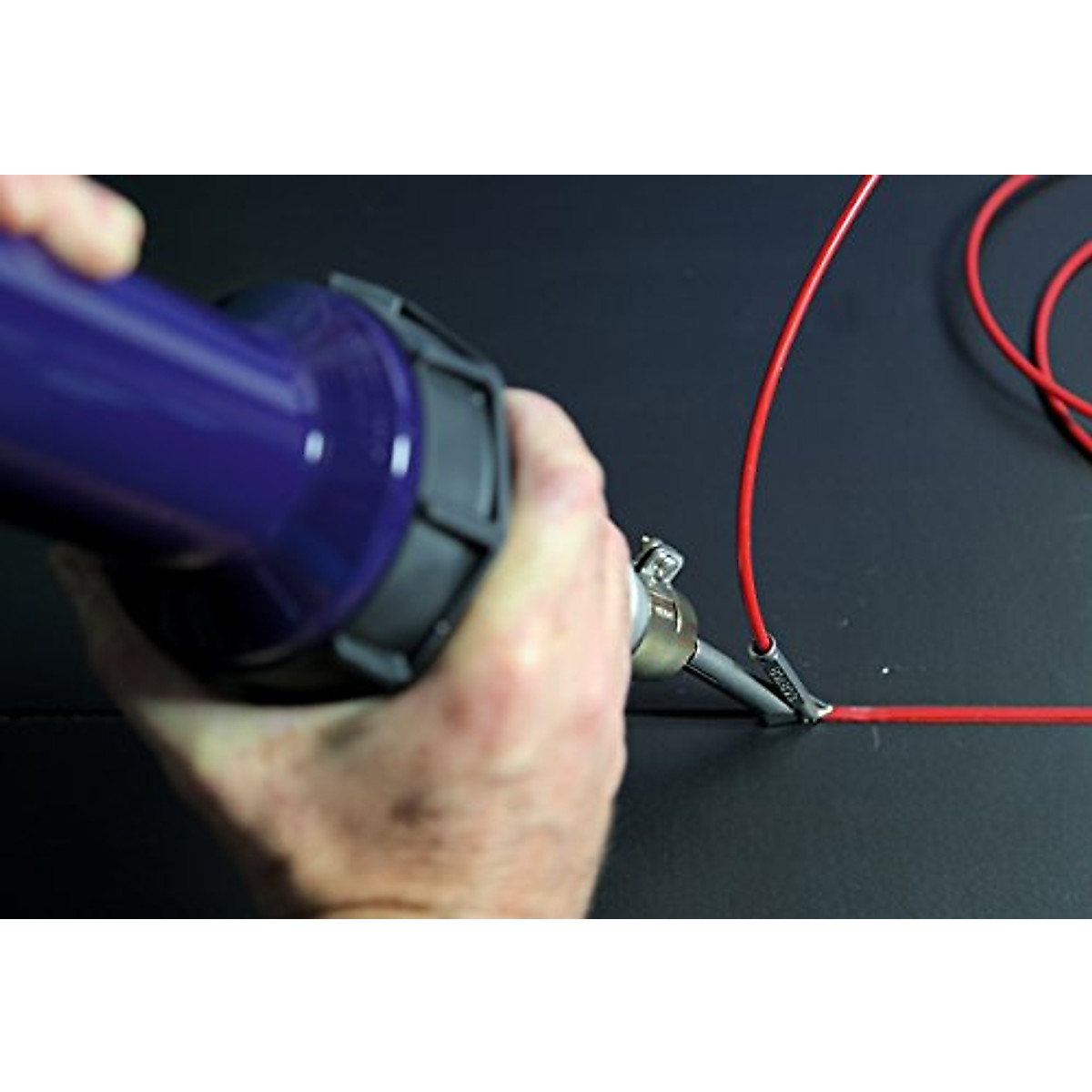 WELDY HT1600 Hot Blast Torch Overlap Plastic Hot Air Heat Gun Hot Welder Pistol Tool Kit 1600W