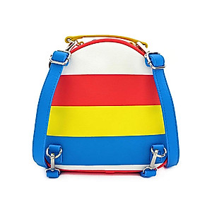 Loungefly Hello Kitty 45th Anniversary Stripes Convertible Mini Backpack