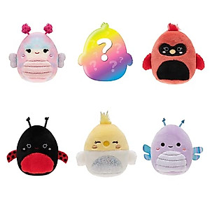 Squishville by Original Squishmallows Up in The Clouds Squad Plush - Six 2-Inch Squishmallows Plush Including Trudy, Iris, Cazlan, Charlize, and Devorah - Toys for Kids