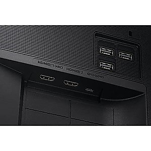 SAMSUNG 32" M70B Series 4K UHD USB-C Smart Monitor & Streaming TV, 4ms, 60Hz, HDR10, Wireless Display, Gaming and IoT Hubs, Alexa Built in, LS32BM702UNXGO, 2022, Black