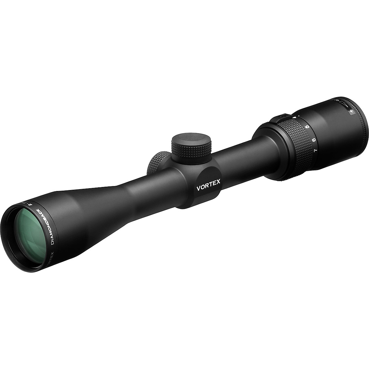 Vortex Optics Diamondback 2-7x35 Rimfire, Second Focal Plane Riflescope - V-Plex Reticle (MOA) , black