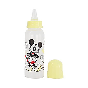 Baby Bottles 9 oz for Boys or Girls | 3 Pack of Disney Many Mickeys Infant Bottles for Newborns and All Babies | BPA-Free Plastic Baby Bottle for Baby Shower