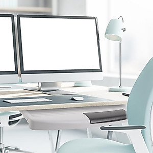 Angoily 1 Set Keyboard Tray Drawer Plastic Trays Office Desk Accessories Desk Tray Keyboard Holder Keyboard Shelf Under Desk Sliding Keyboard Under Desk Mount Slider Table Abs