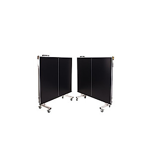 JOOLA Rally TL - Professional MDF Indoor Table Tennis Table w/ Quick Clamp Ping Pong Net & Post Set - 10 Minute Easy Assembly - Corner Ball Holders - Ping Pong Table w/ Playback Mode,