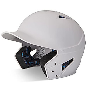 CHAMPRO HX Gamer Performance Baseball Batting Helmet in Solid Color Matte Finish