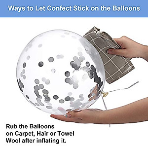 66 Pieces Blue Party Decorations Include Blue White Grey Balloons, Paper Pom Flowers, Tassel Garland and Round Party Garland for Blue Birthday Party Wedding Baby Shower Graduation Ceremony