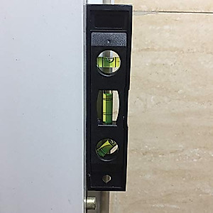 2pcs 6 inch Torpedo Level Magnetic Box Level with 180 90 45 Degree Bubble Level