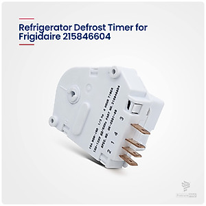 ForeverPRO 215846604 Timer-Defrost for Frigidaire Refrigerator 241809402 241809401 08000035 08003824