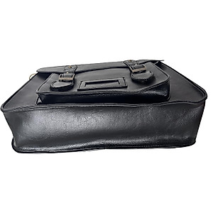 Duwseal Unisex Wednesday Addams Backpack Wednesday school bag Black Leather Adjustable Backpack (Wednesday, onesize)