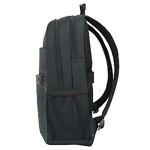 Targus GeoLite Advanced Modern Backpack for Sleek Professional Travel with Durable Water-Repellent, Padded Back Support, Trolley Strap, Protective Sleeve fits 12-15.6-Inch Laptop, Black (TSB96201GL)