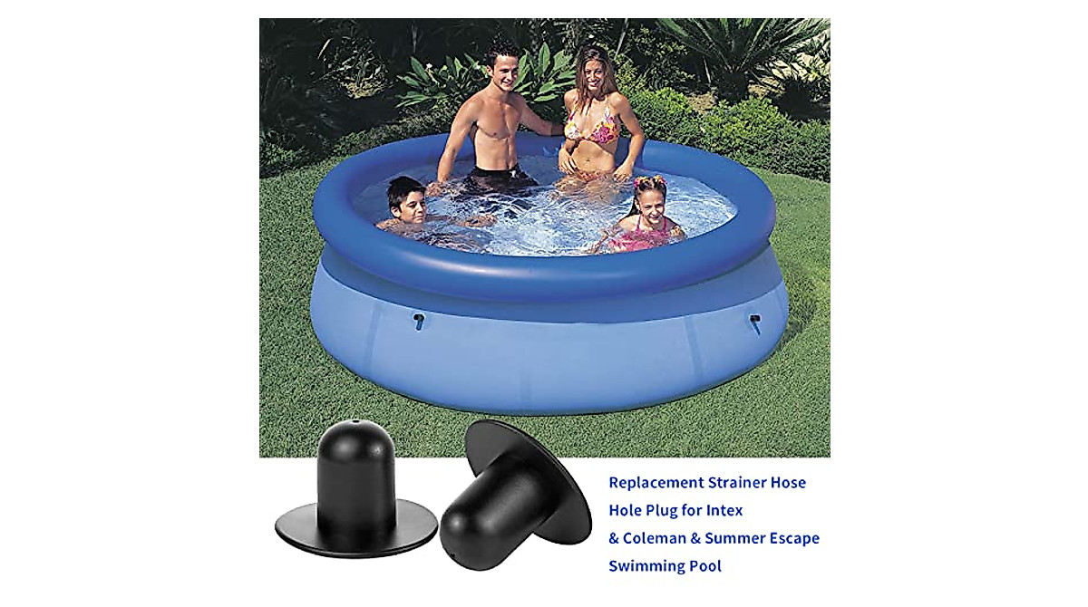 Replacement Above Ground Swimming Pool Filter Pump Strainer Hole Plug ...