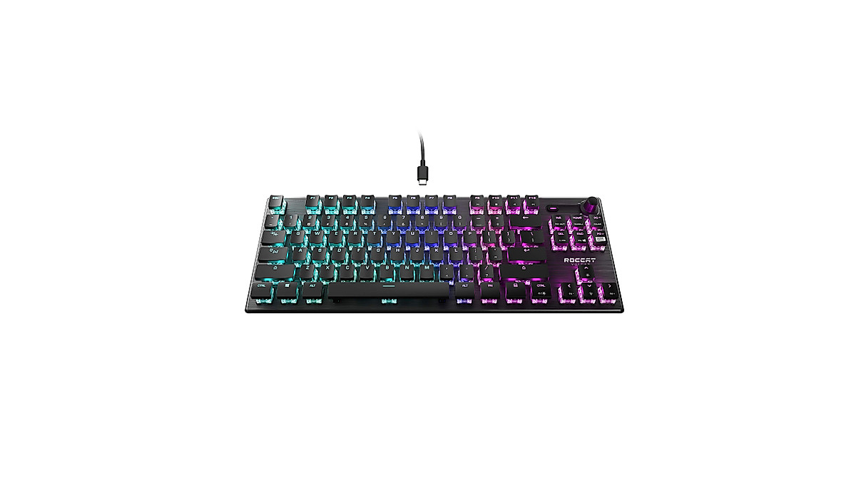 ROCCAT Vulcan TKL Mechanical Gaming Keyboard - Compact & Tactile